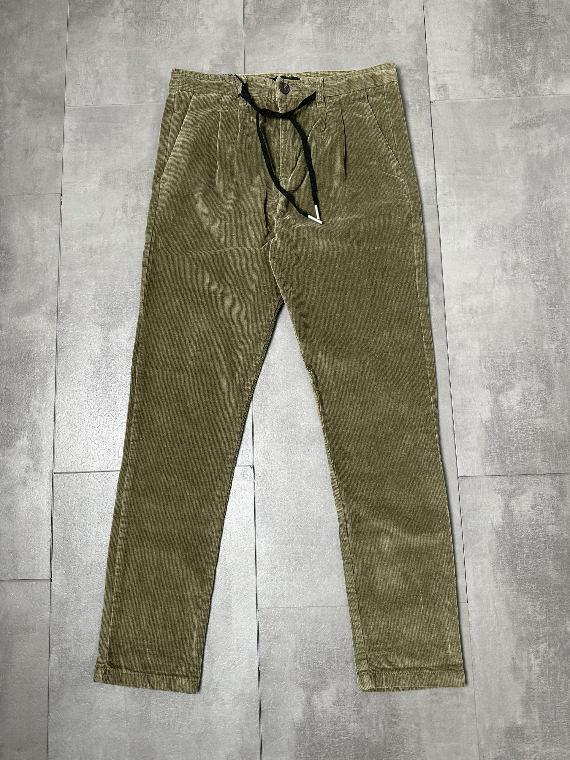 PANT COTLE -OLIVE GREEN- – KingsLifeStyle.gr